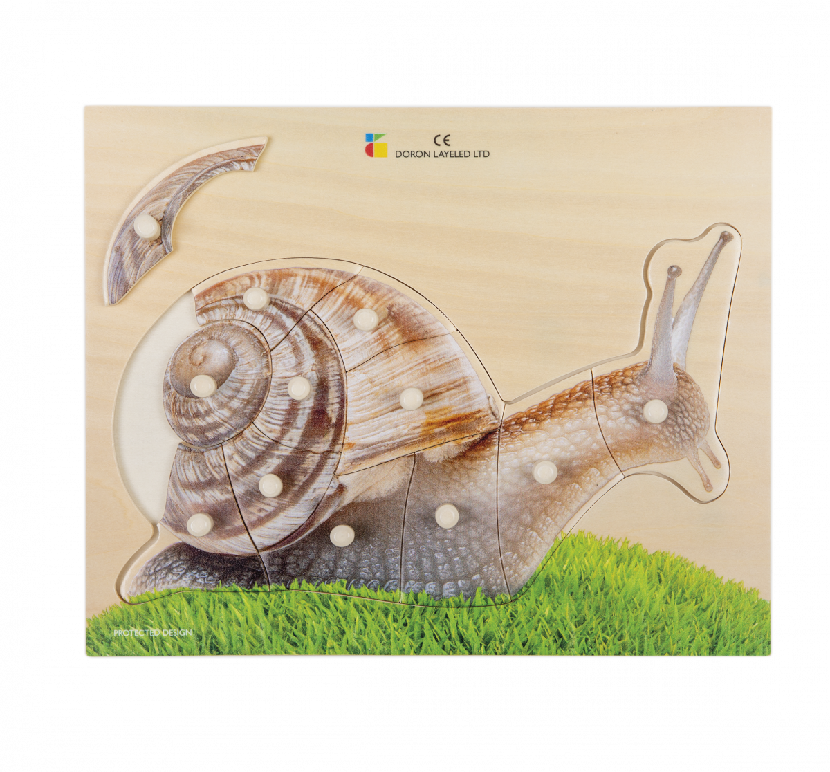 Puzzelen: Realistische puzzel slak | Tangara groothandel ...